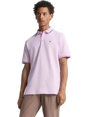 Adidas Originals Twistknit Trefoil Polo Shirt - Bliss Lilac