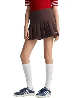 Adidas Pleated Skort - Dark Brown