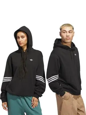 Adidas Classics Hoodie - Black / White