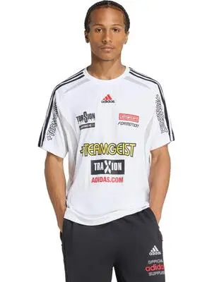 Adidas Teamgeist Moto Graphic Jersey - White / Grey Two
