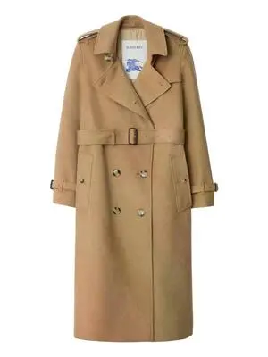 Burberry Belted Trench Coat - Brown