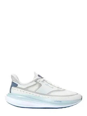 Cole Haan ØriginalGrand Quadstar Running Sneakers Optic White-micro Chip-skyway