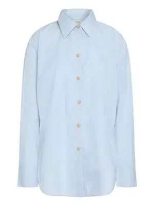 Vince Cotton-poplin Shirt - Sky Blue