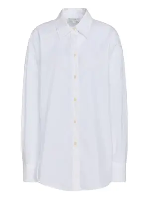 Vince Cotton-poplin Shirt - White