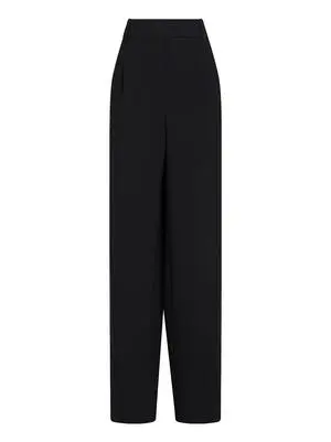Vince Crepe Tapered Pants - Black
