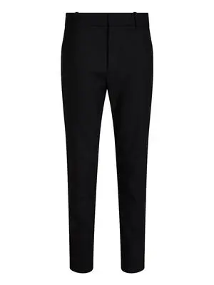 NILI LOTAN Lino Wool-blend Skinny Pants - Black