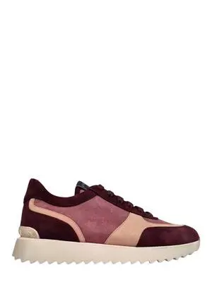 LE SILLA Suede Low-Top Sneakers