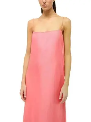 Staud Delfina Maxi Dress - Pink