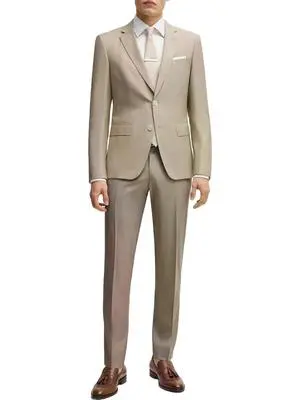 Hugo Single-breasted Suit - Neutrals