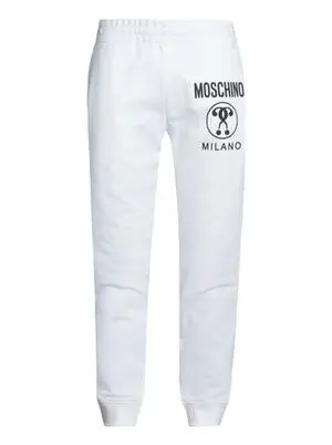 Moschino Couture Pants Size Organic Cotton - White