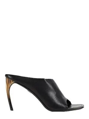 FERRAGAMO Sandals Leather - Black