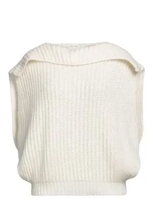 Fabiana Filippi Knitted Sweater - White