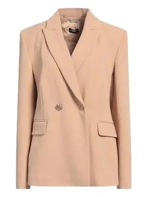 LIU •JO Double-breasted Blazer - Beige