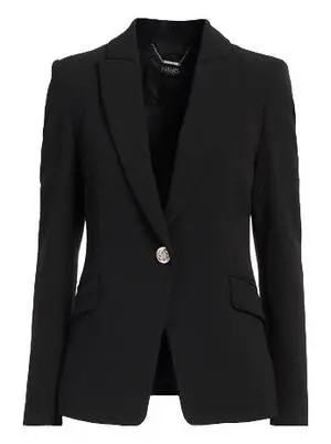 LIU •JO Single-breasted Blazer - Black