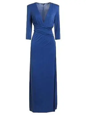 LIU •JO Maxi Flared Dress - Blue