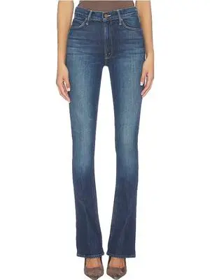 MOTHER High Waisted Runaway Jeans - Shine On