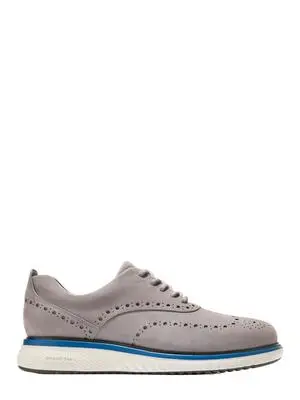 Cole Haan Zerøgrand Eon Wingtip Oxfords - Dark Blue-silver Birch
