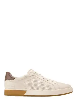 Cole Haan Grandprø Angleace Lace-to-toe Sneakers - Ivory-irish Coffee