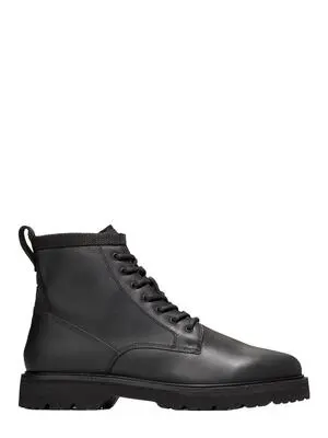 Cole Haan American Classics Plain Toe Waterproof Boots - Black
