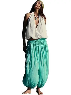 Free People Playa Party Balloon Pants - Bright Paradise