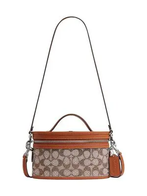 COACH Trail Bag In Crystal Signature Jacquard