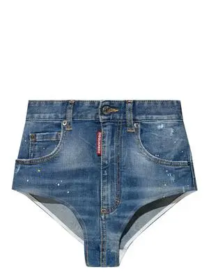 Dsquared2 X Bettter Denim Shorts - Blue