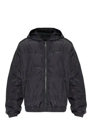 Versace Insulated Hooded Jacket - Black