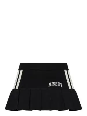 MISBHV Mini Skirt With Logo - Black