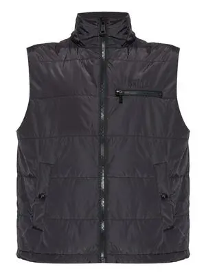 Versace Insulated Sleeveless Vest - Black
