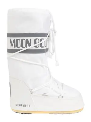 Moon Boot Icon Nylon Snow Boots - White
