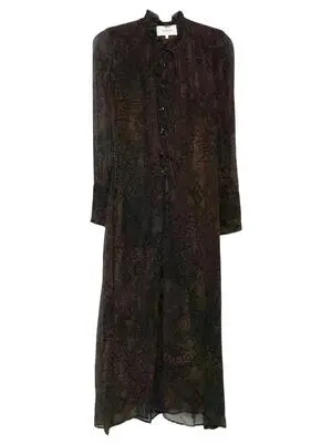 Ba&sh Sahara Midi Dress - Brown
