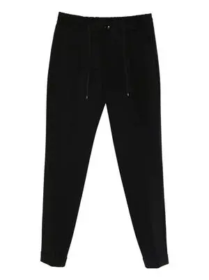 MICHAEL COAL Johnny Trousers Black