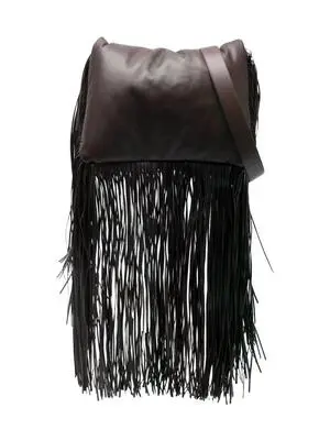 Sportmax Fringed Tote Bag - Brown