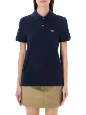 Lacoste Piquet Polo Top - Blue