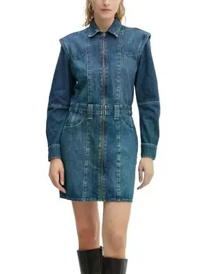 G-star Raw Long-sleeved Denim Dress - Blue
