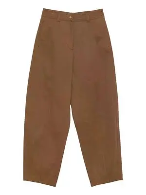 Moncler Gabardine Trousers - Brown