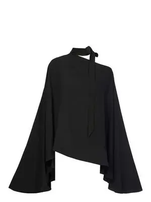 TALLER MARMO Brooks One-shoulder Blouse - Black