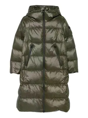 Peuterey Hooded Parka Coat - Green