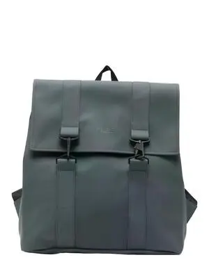 Rains Logo Embossed Backpack - Grey