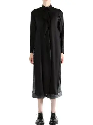 YOHJI YAMAMOTO Ruffled Dress