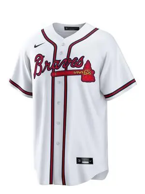 Nike Mlb Atlanta Braves Replica Baseball Jersey - Red
