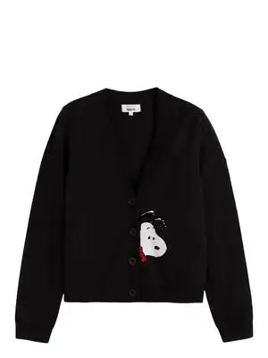 CHINTI & PARKER Snoopy Peekabow Cardigan