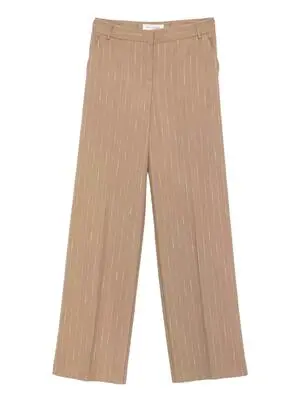 ERMANNO FIRENZE Pinstripe Straight-Leg Trousers