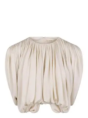 HEIRLOME Renata Silk Top Neutral