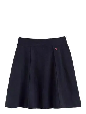 Chinti & Parker Cashmere-blend Skirt - Blue