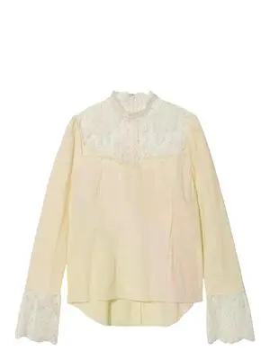 UNDERCOVERISM Lace-trimmed Blouse - Neutrals