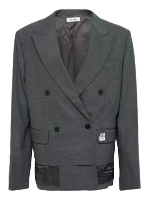 RE CODE Double-Breasted Blazer