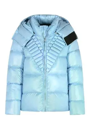 RAXXY Hooded Down Puffer Jacket - Blue