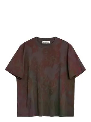 Our Legacy Box Floral-print T-shirt - Brown