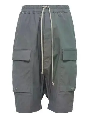Rick Owens Cargo-pocket Shorts - Blue